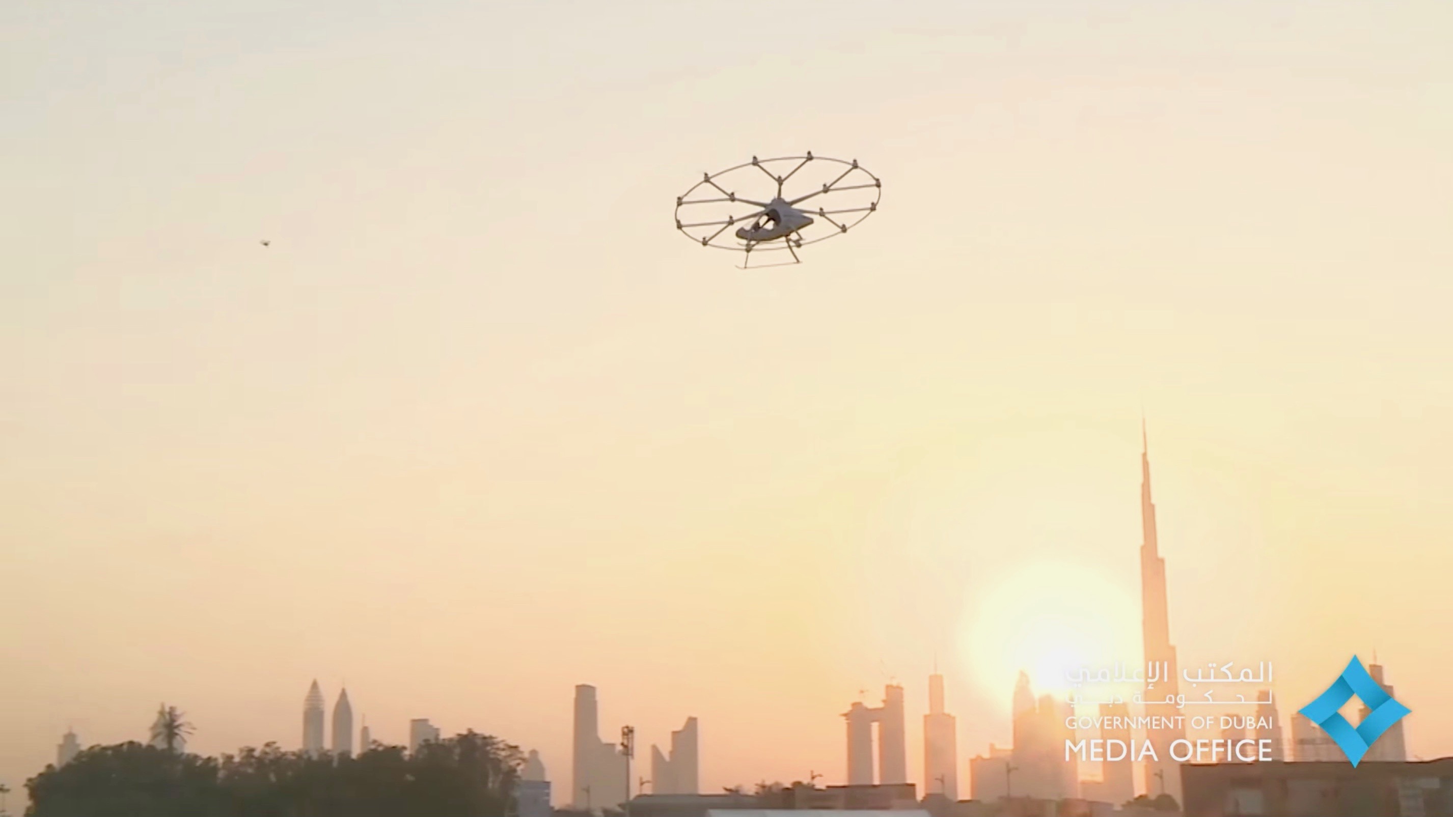 Dubai aims to be first city with flying drone taxis
