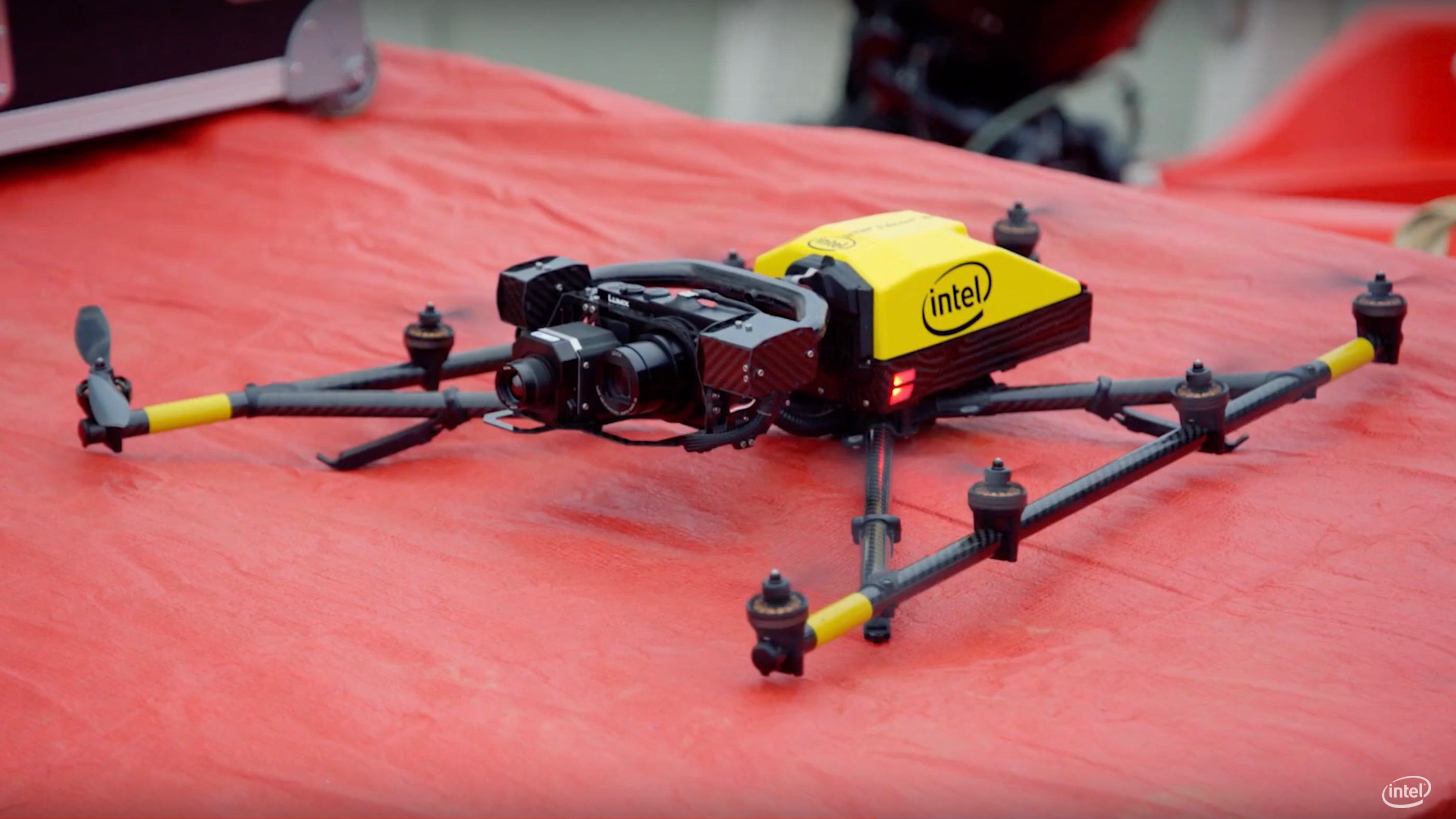 Intel's Falcon 8+ drone observes polar bears in the Arctic [video ...
