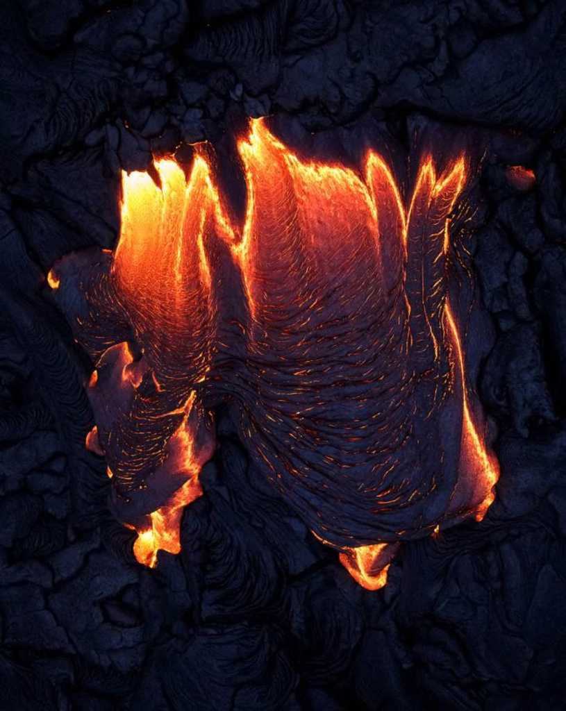 Drone melted but amazing photos of hot lava were worth it