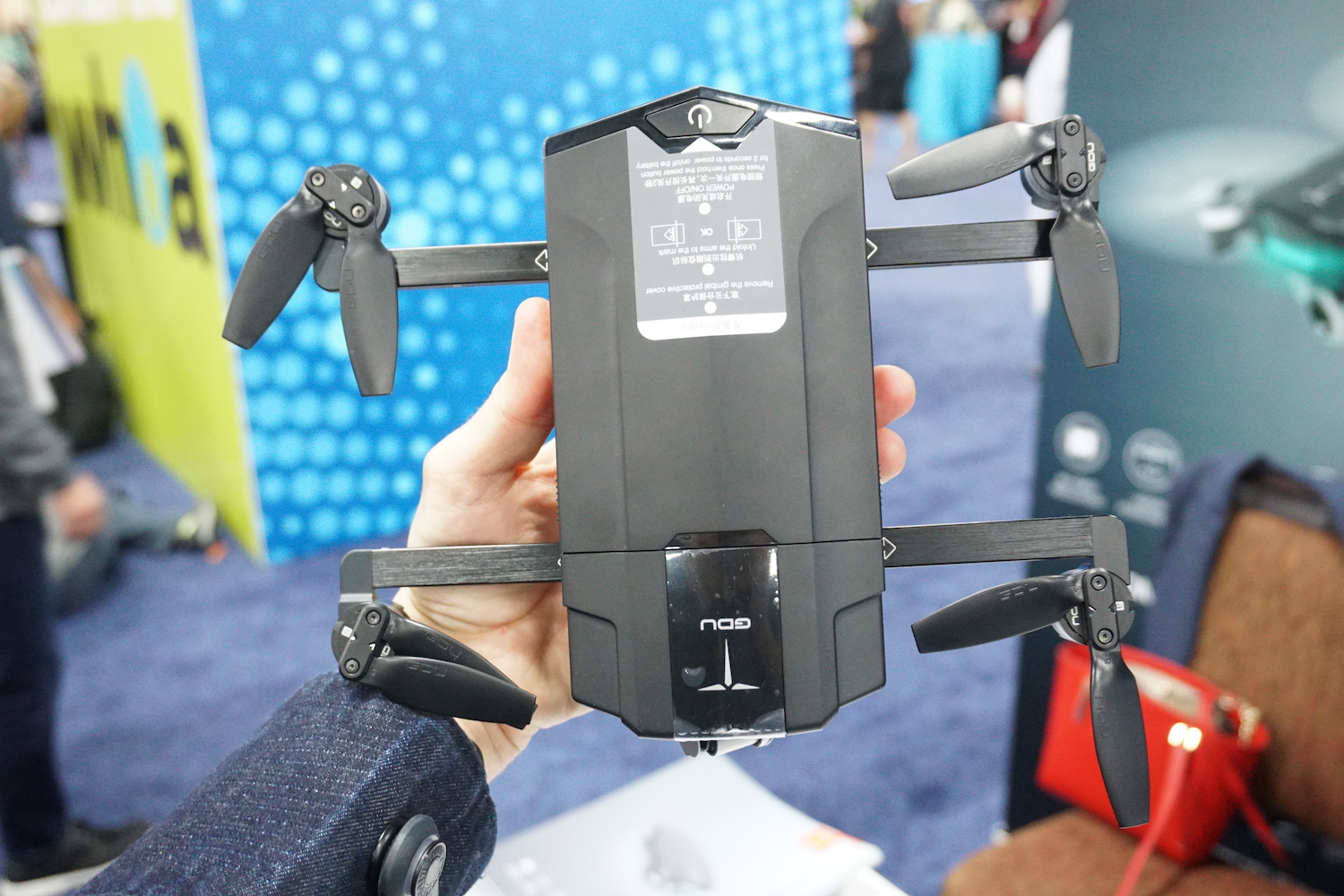 Drones at CES Unveiled 2018 — GDU, Drone Interactive, and Eyesee show ...