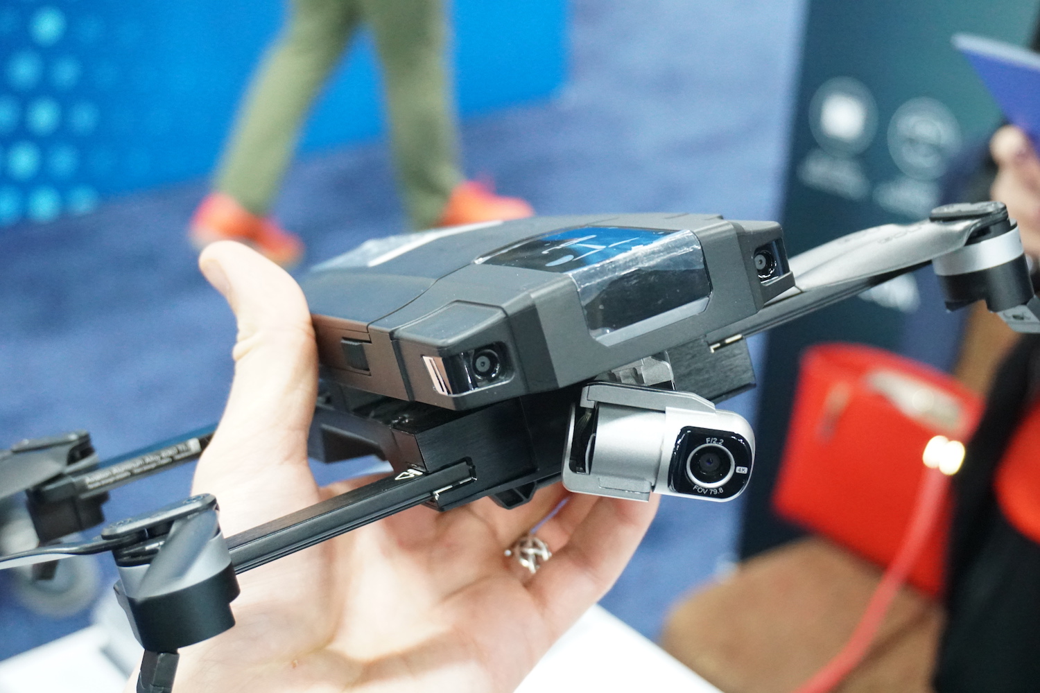 Drones at CES Unveiled 2018 — GDU, Drone Interactive, and Eyesee show ...