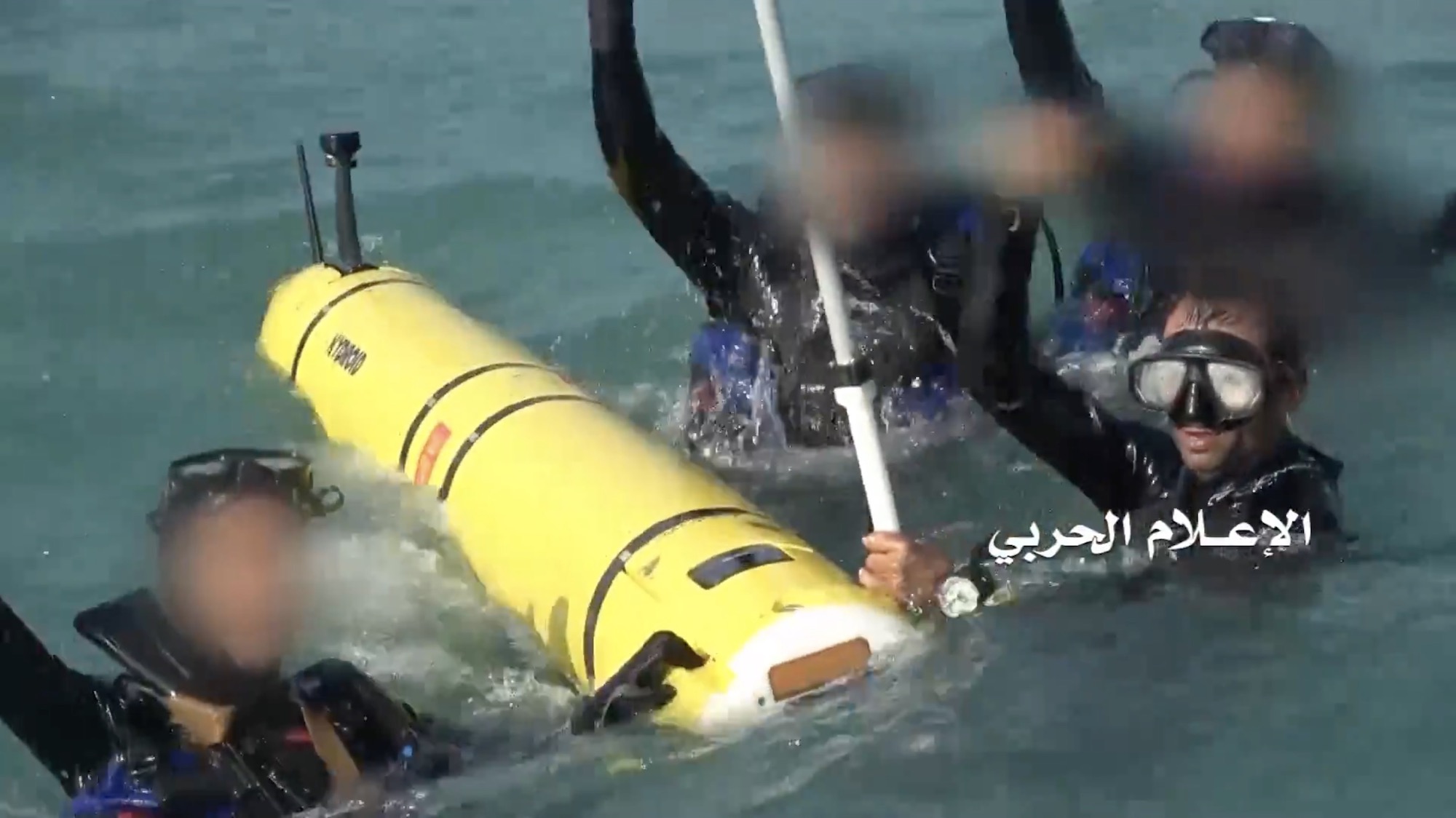 Smokey the U.S. Navy Underwater Drone captured by Houthi forces - DroneDJ