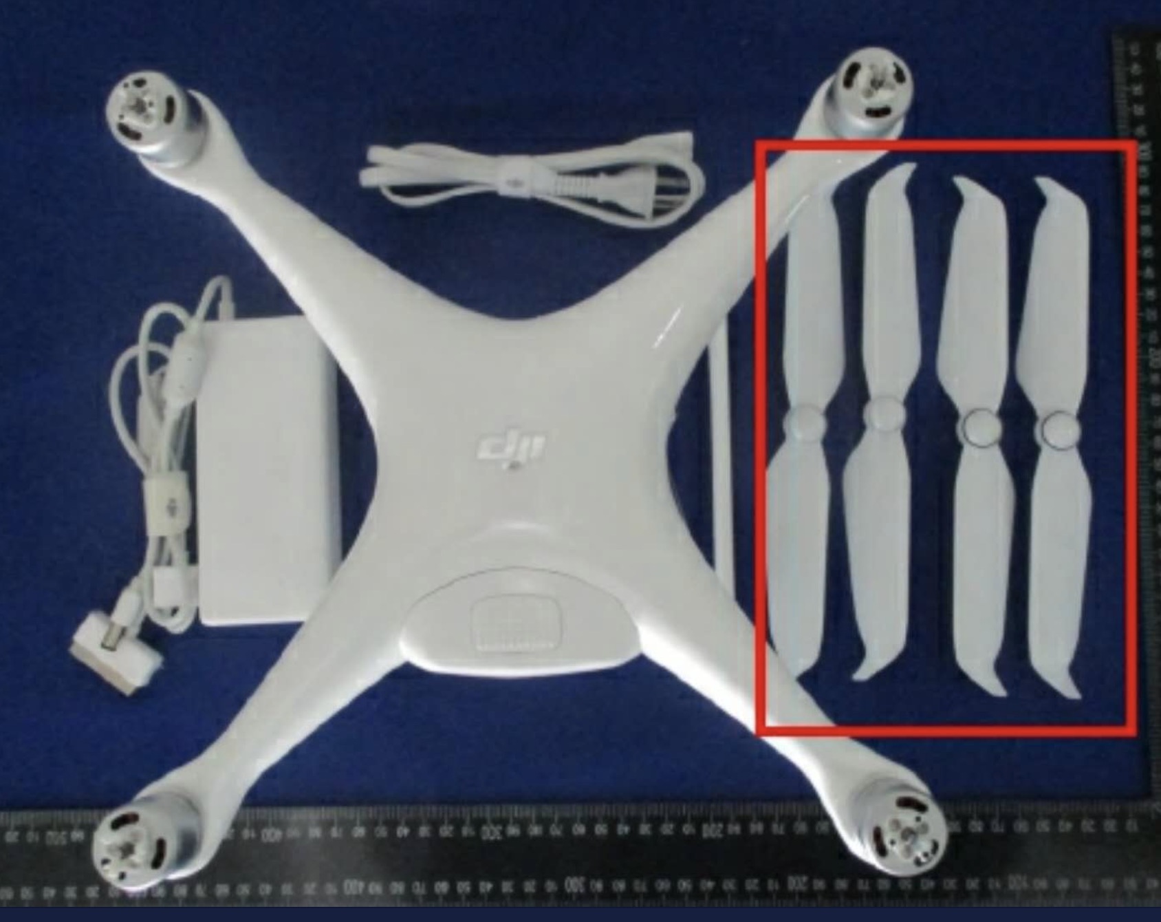 Additional photos of the new Phantom 5 or 4 Pro V2.0 show 2 drones ...