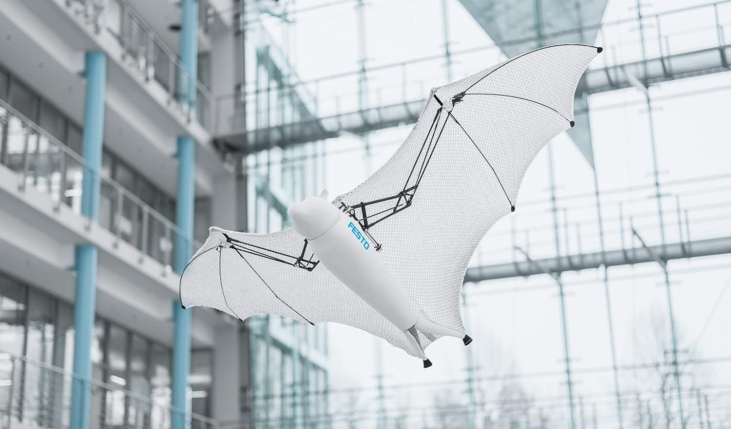 Meet Festo's semi-autonomous Bionic Flying Fox with a wingspan of more ...