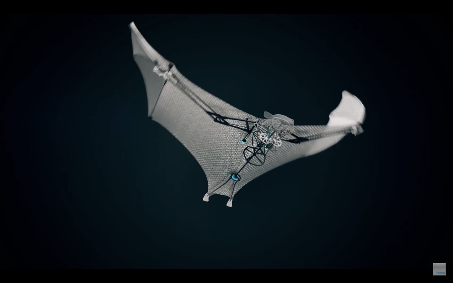 Meet Festo's semi-autonomous Bionic Flying Fox with a wingspan of more ...