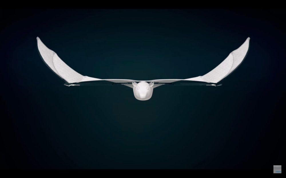 Meet Festo's semi-autonomous Bionic Flying Fox with a wingspan of more ...