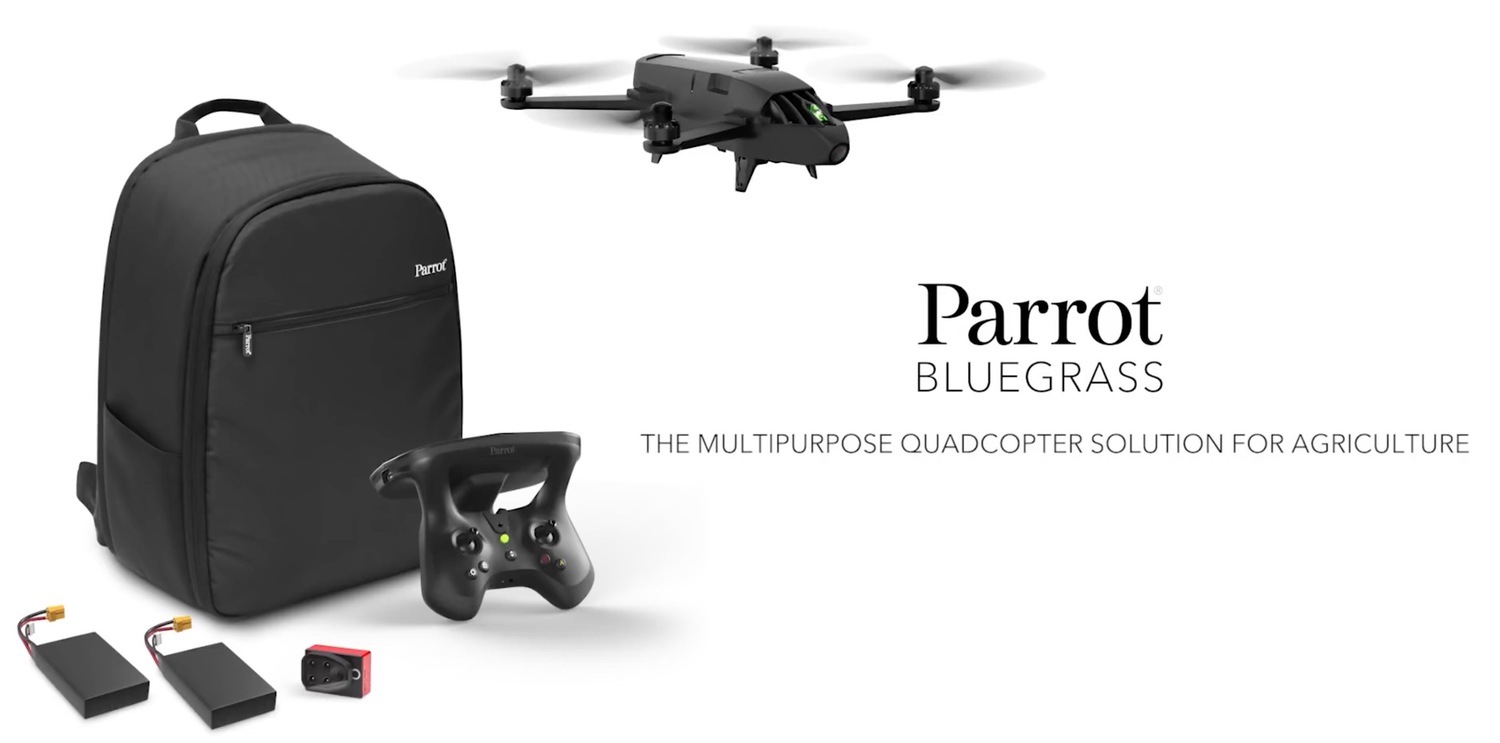 Parrot unveils Parrot Bluegrass in combination with the Pix4Dcapture ...