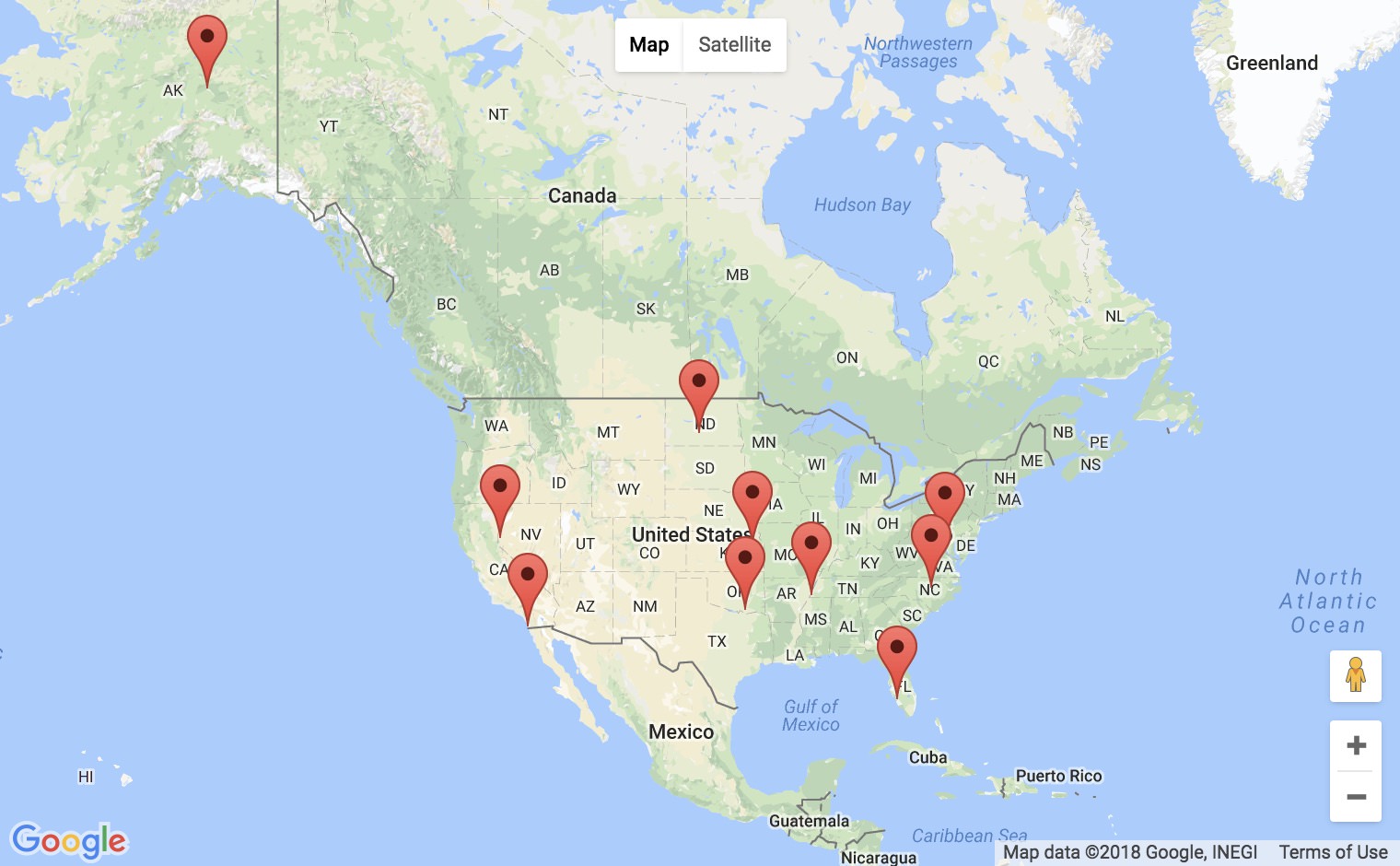 U.S. Department of Transportation announces the 10 successful UAS Integration Pilot Program ...