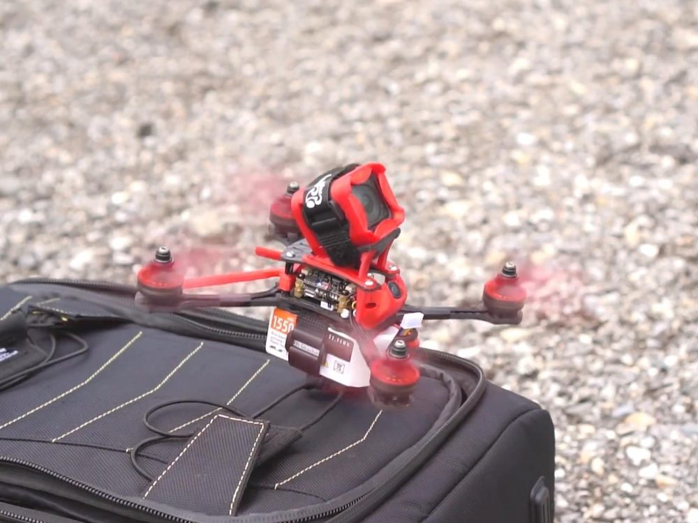 Watch this racing drone take on a Honda Red Bull Formula One racecar ...