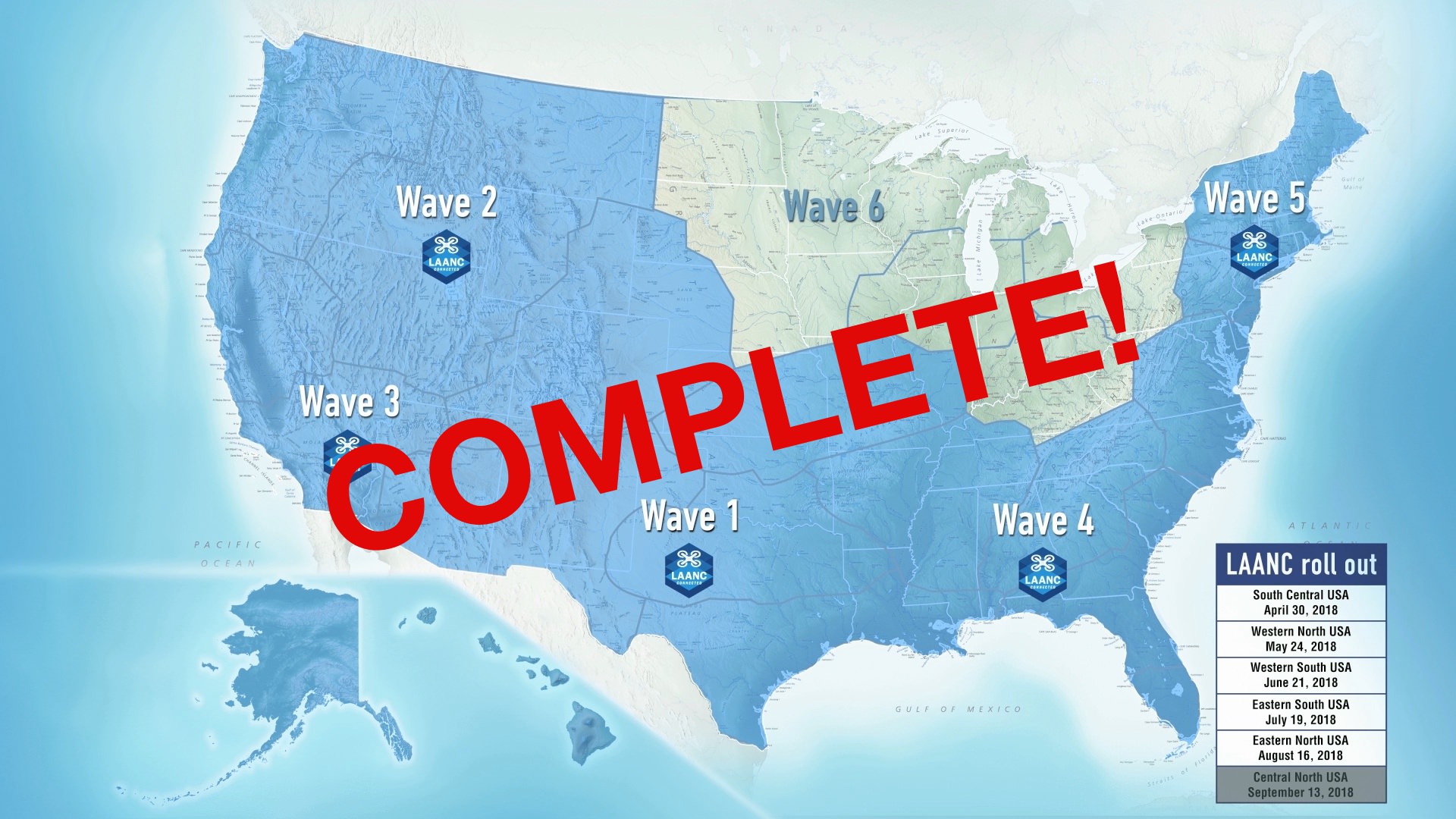 LAANC is now available nationwide for commercial drone operators ...