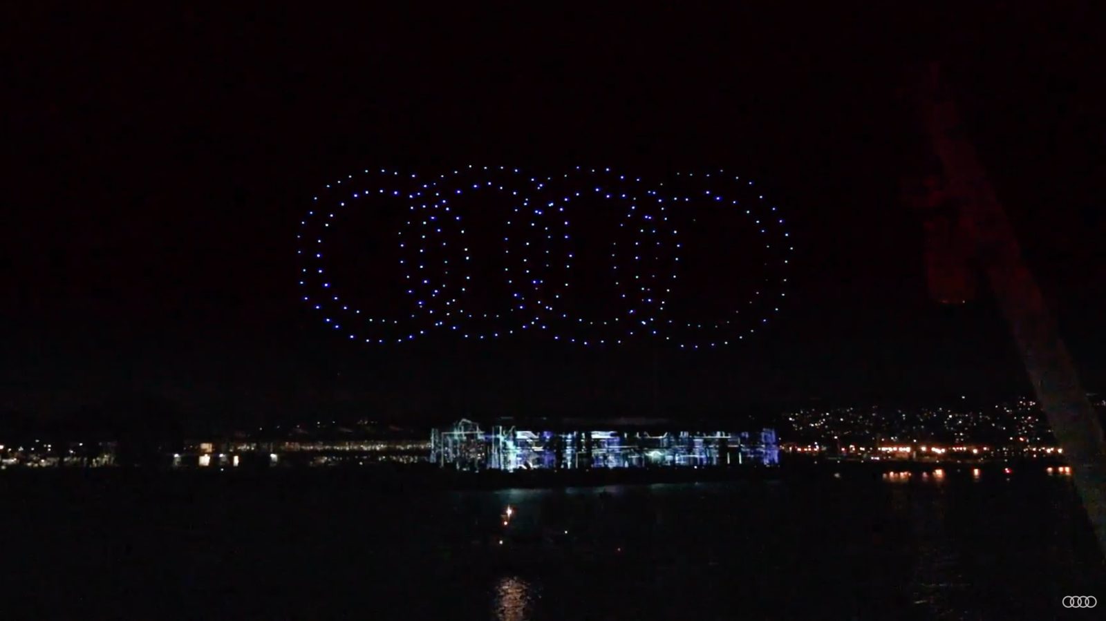 Audi kicks off e-tron launch with 850 Intel Shooting Star drones in an ...