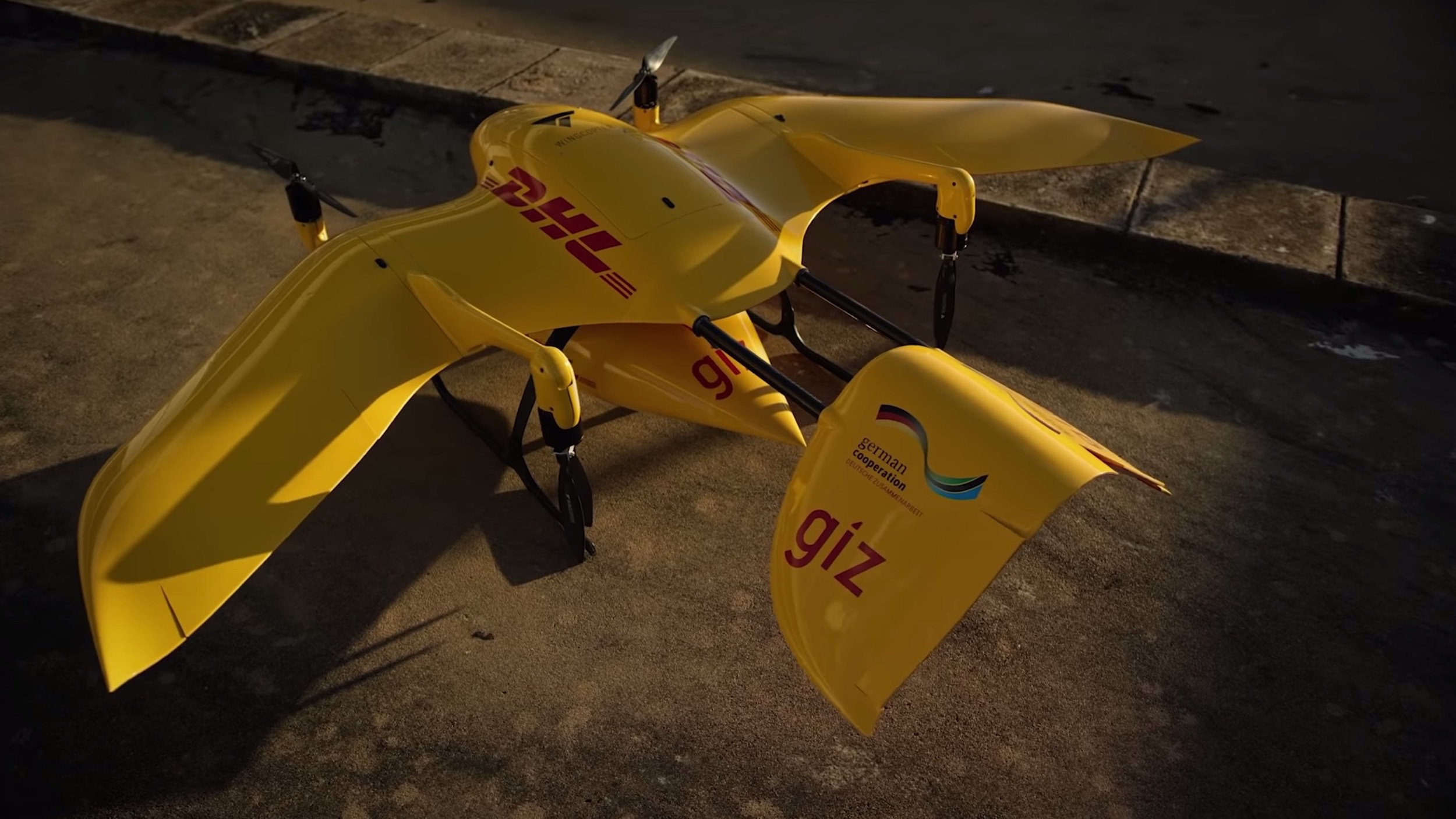 Deliver Future: DHL Parcelcopter flies to island in Lake Victoria - DroneDJ