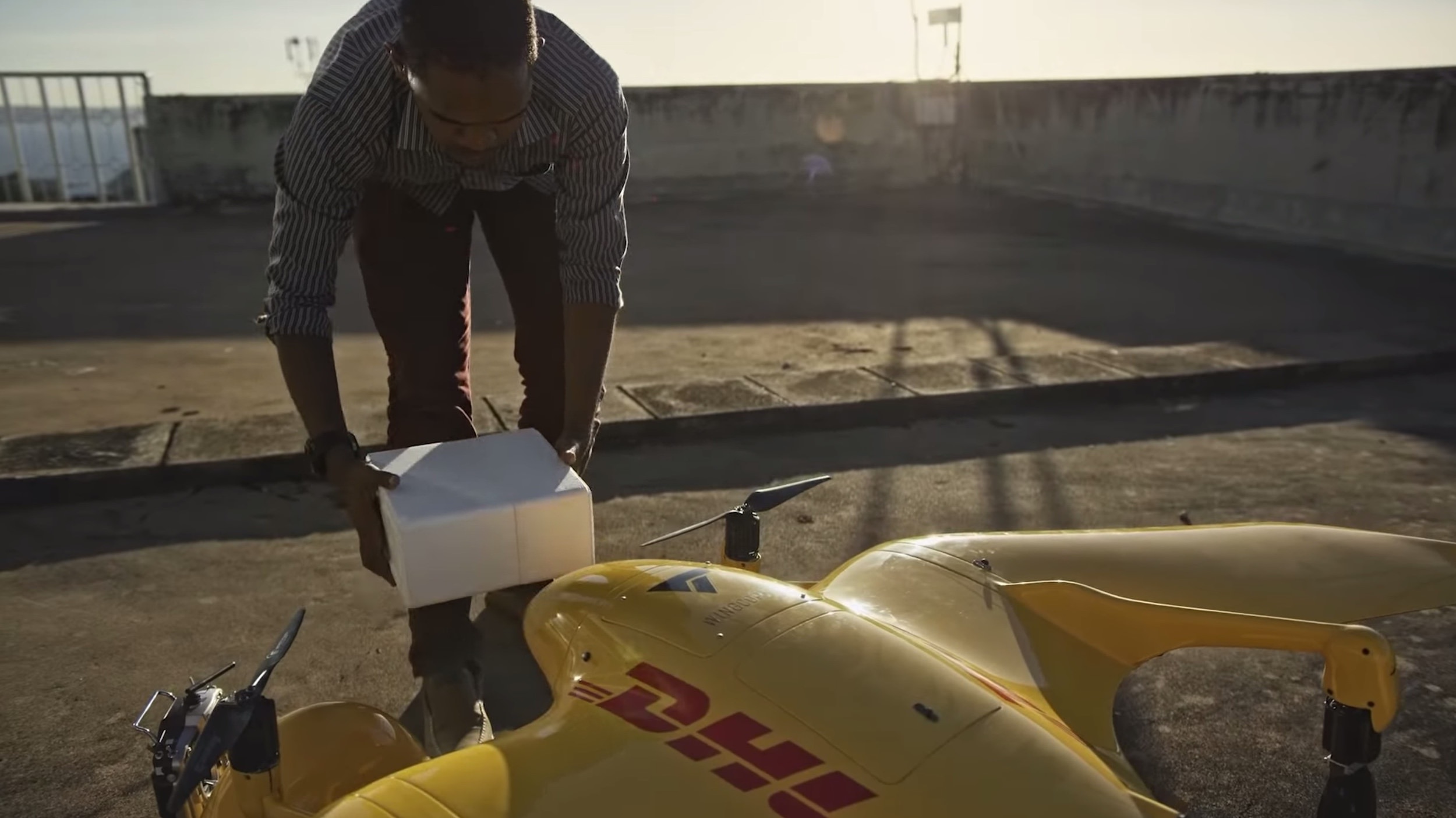 Deliver Future: DHL Parcelcopter flies to island in Lake Victoria - DroneDJ
