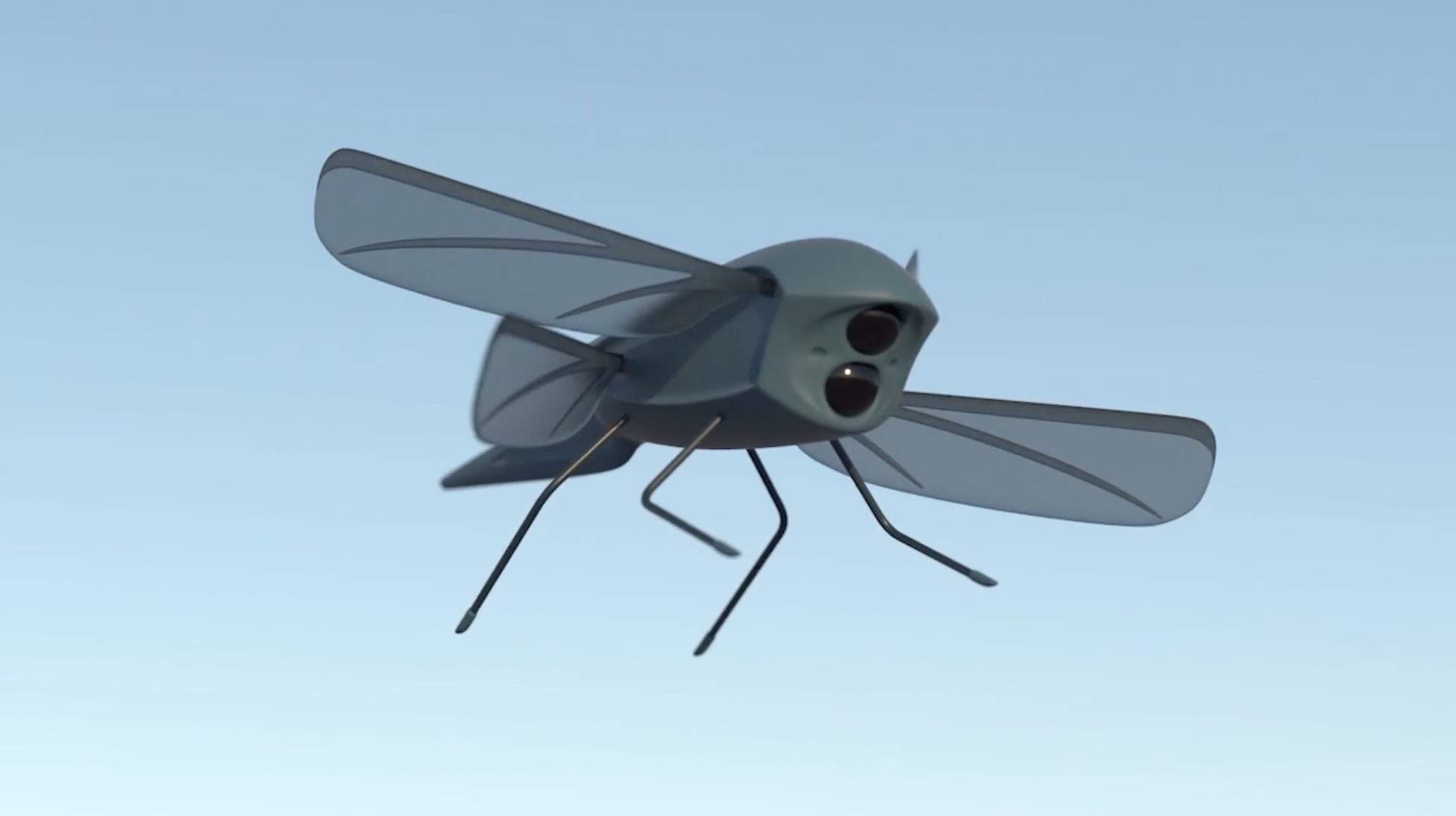 Skeeter drone inspired by dragonfly’s turbulence-resistant wings