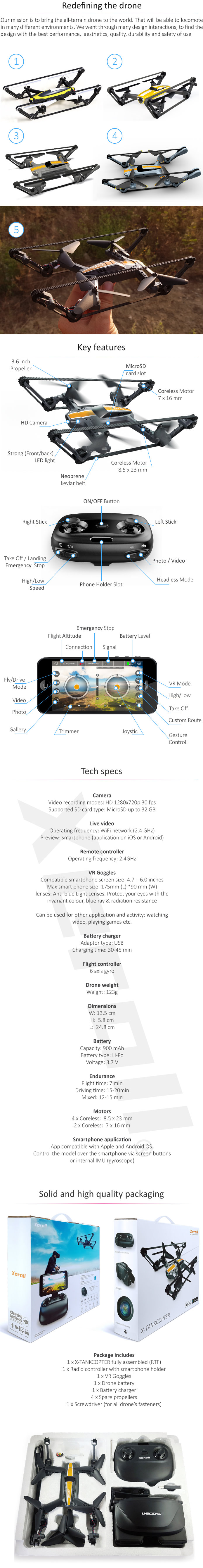 It's a drone. It's a tank. It's the X-Tankcopter!