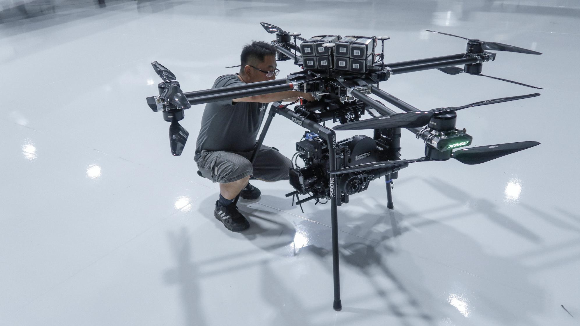 The XM2 drone used to film Star Wars Episode 9