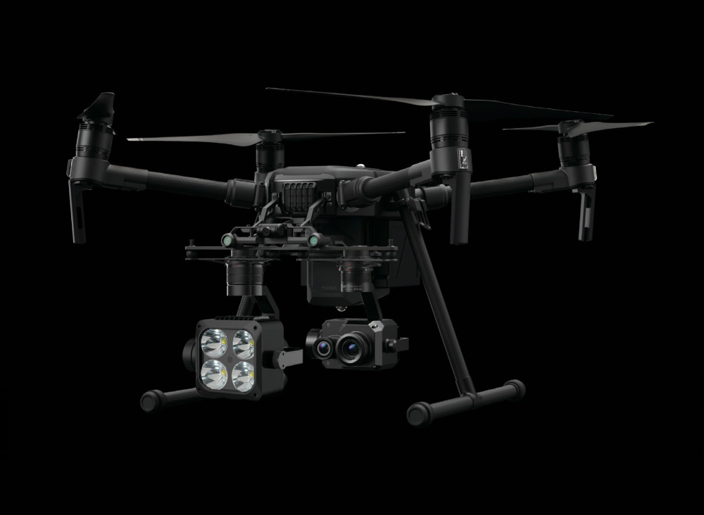 DJI announces methane gas detector and spotlight for Matrice drones