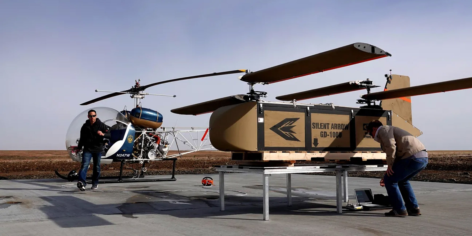 The Silent Arrow drone delivers goods to troops and firefighters - DroneDJ