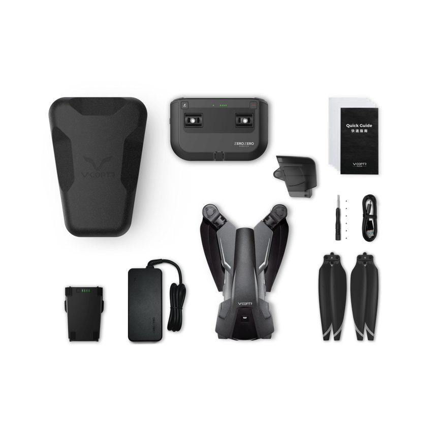 V-Coptr Falcon bi-copter has a flight time of 50 minutes