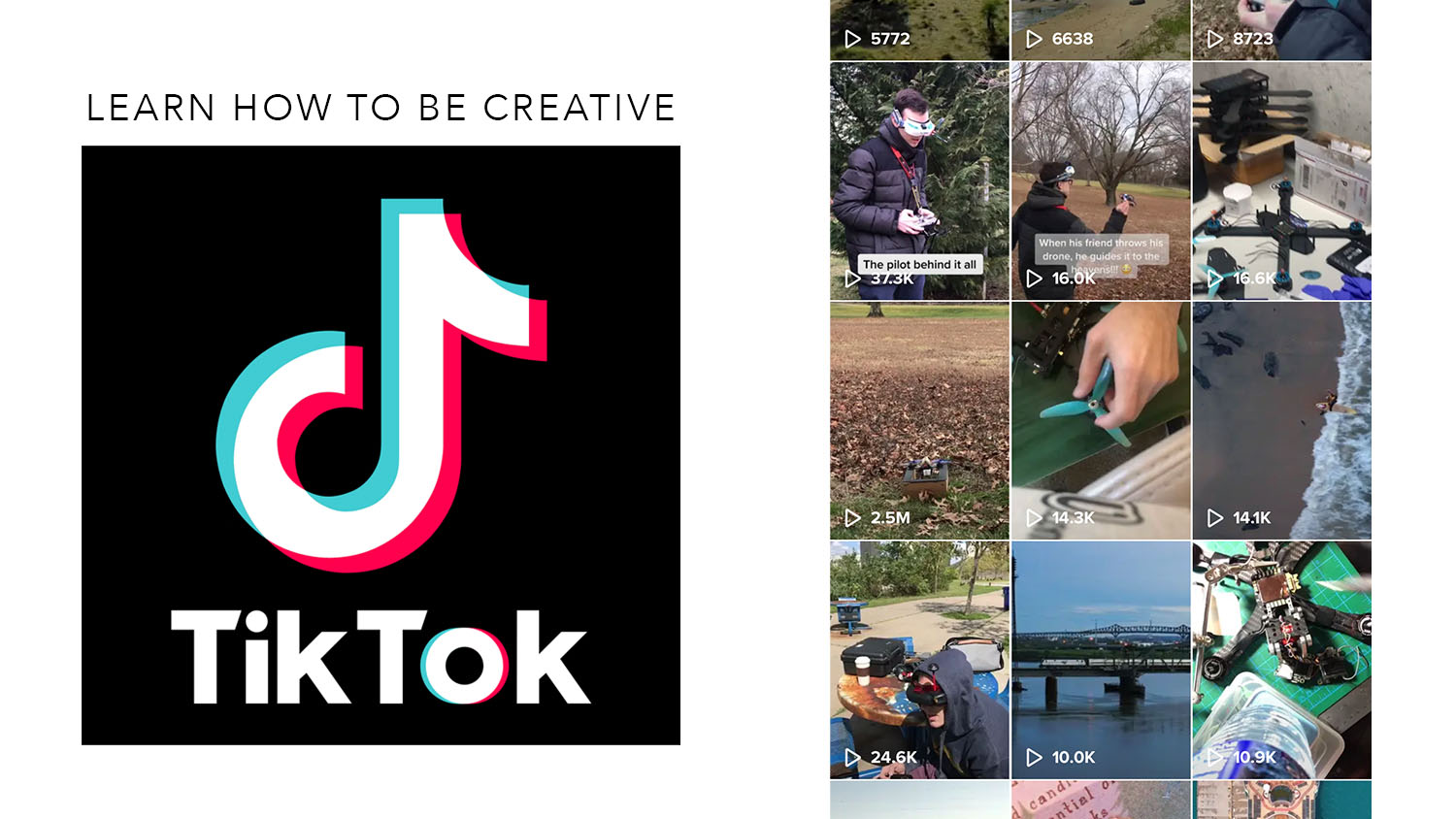 Why TikTok can help you become more creative with drones