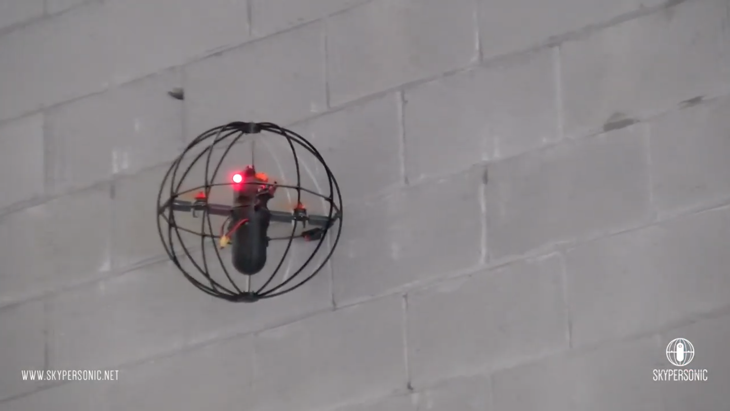 US builder of caged inspection drones forges new partnership - DroneDJ