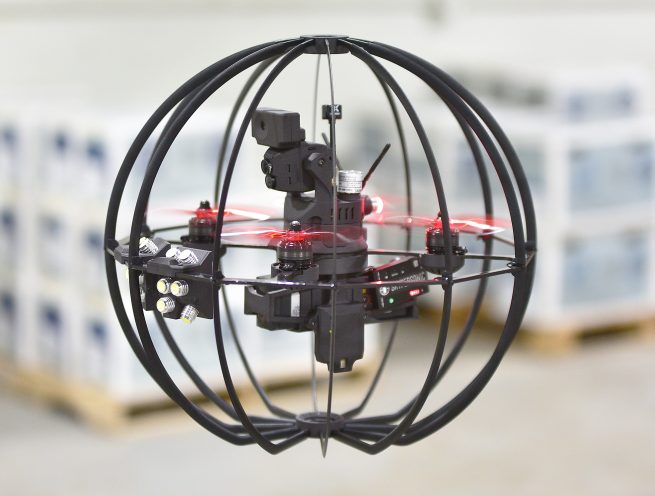 US builder of caged inspection drones forges new partnership - DroneDJ