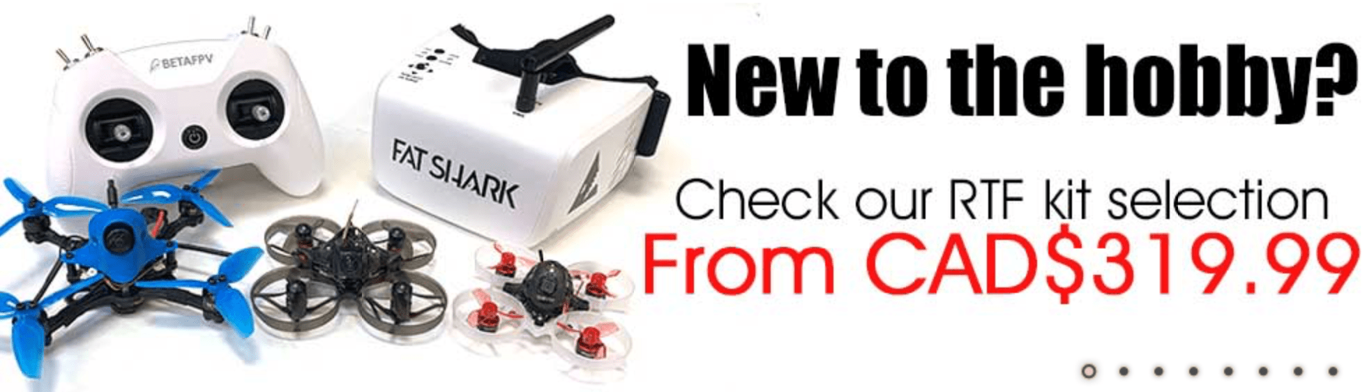 FPV newbie? Check out these all-in-one kits