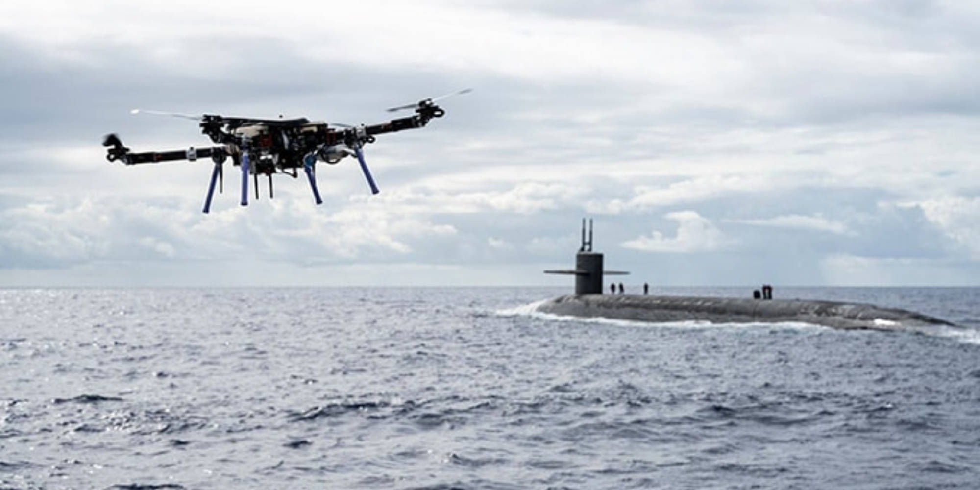 First ship-to-submarine drone delivery completed