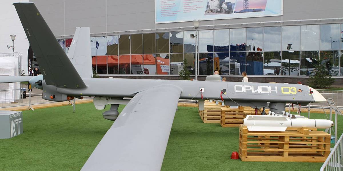 Russian video shows its Orion combat drone in Syria
