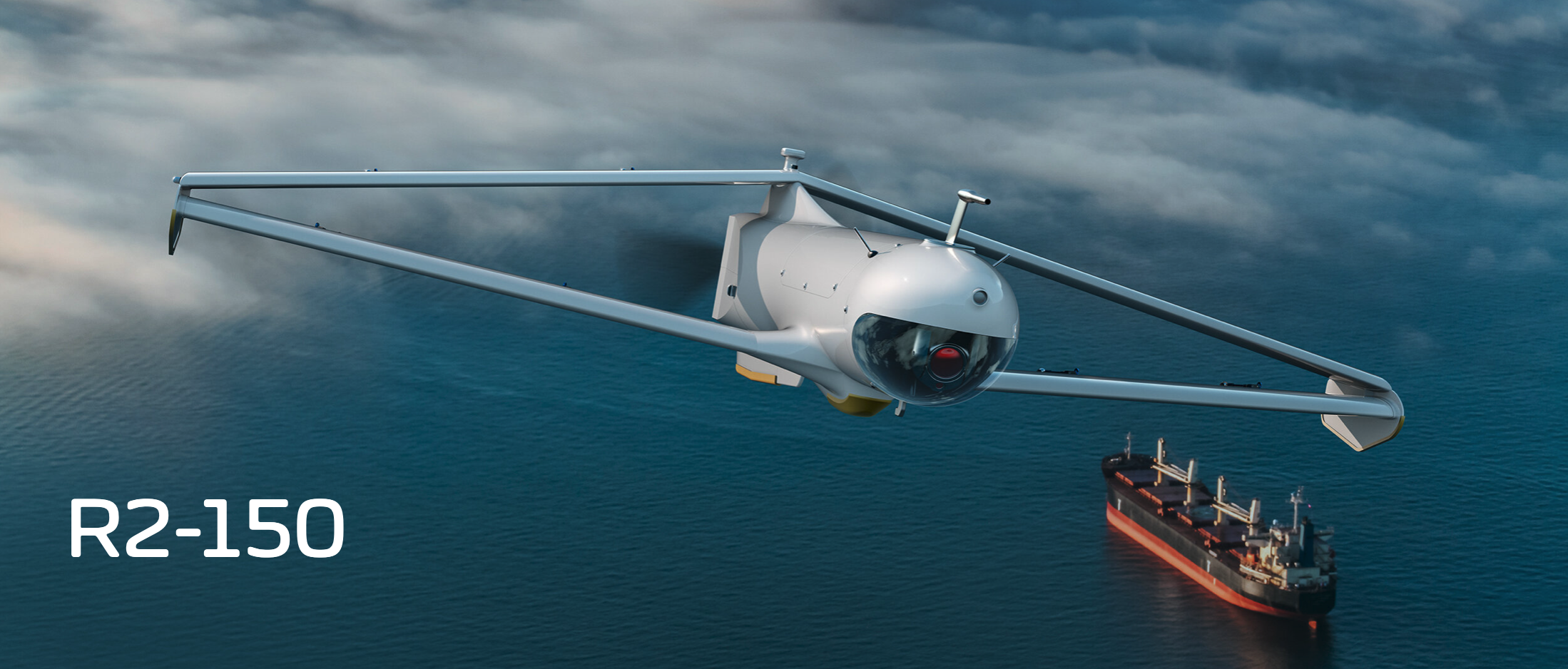 Check out this "rhomboidal" drone wing design