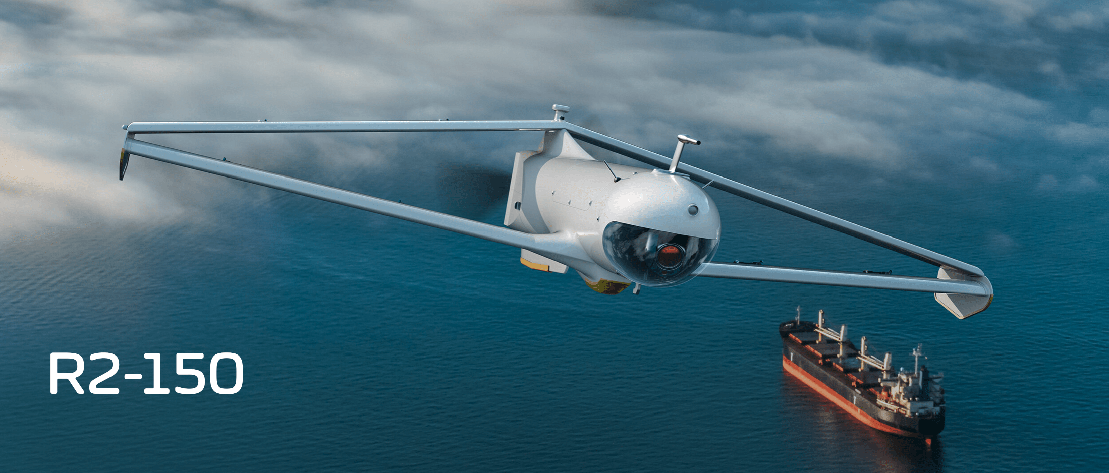 Check out this "rhomboidal" drone wing design