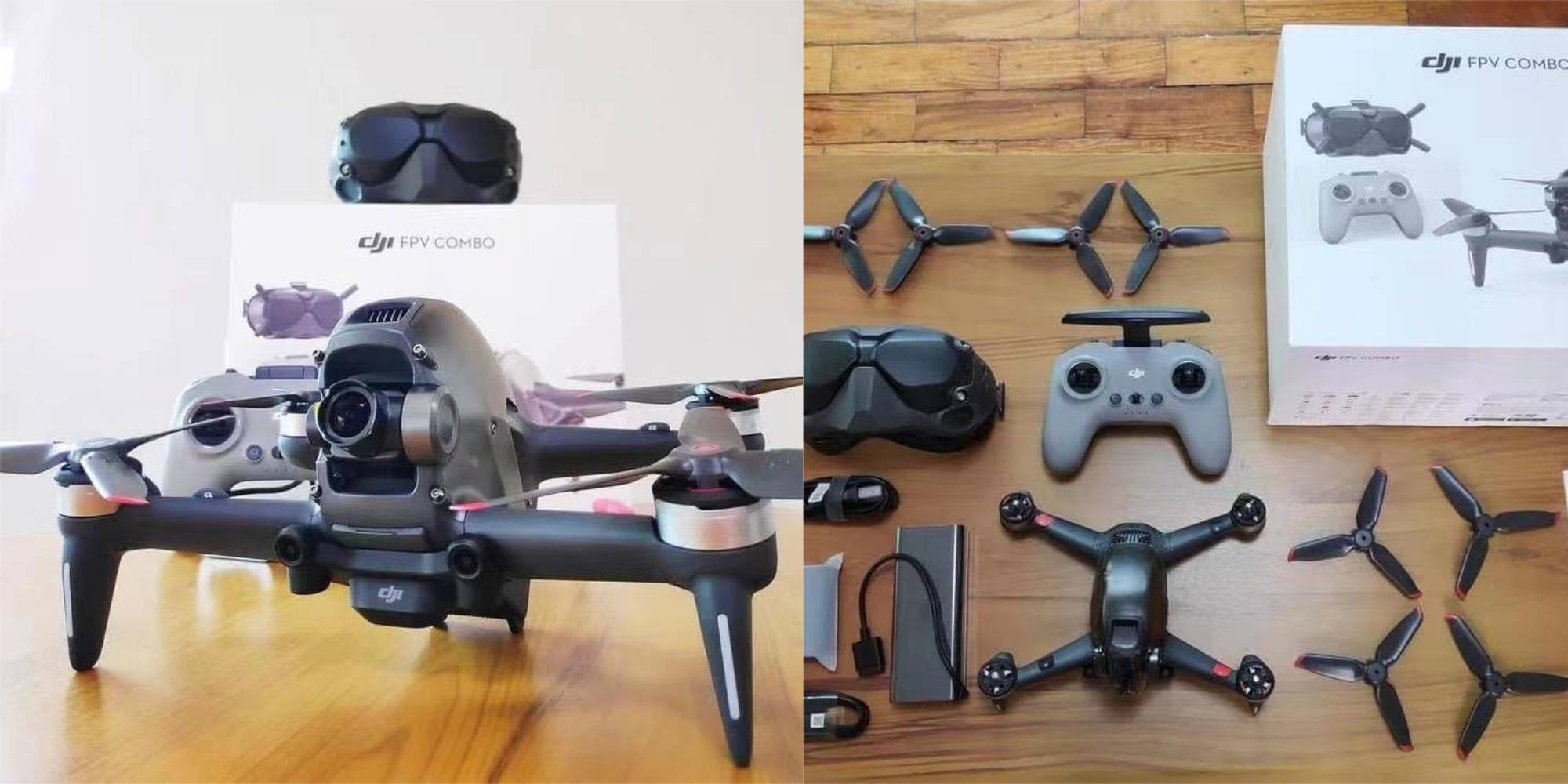 What's in the box: DJI Flash FPV drone combo appears online