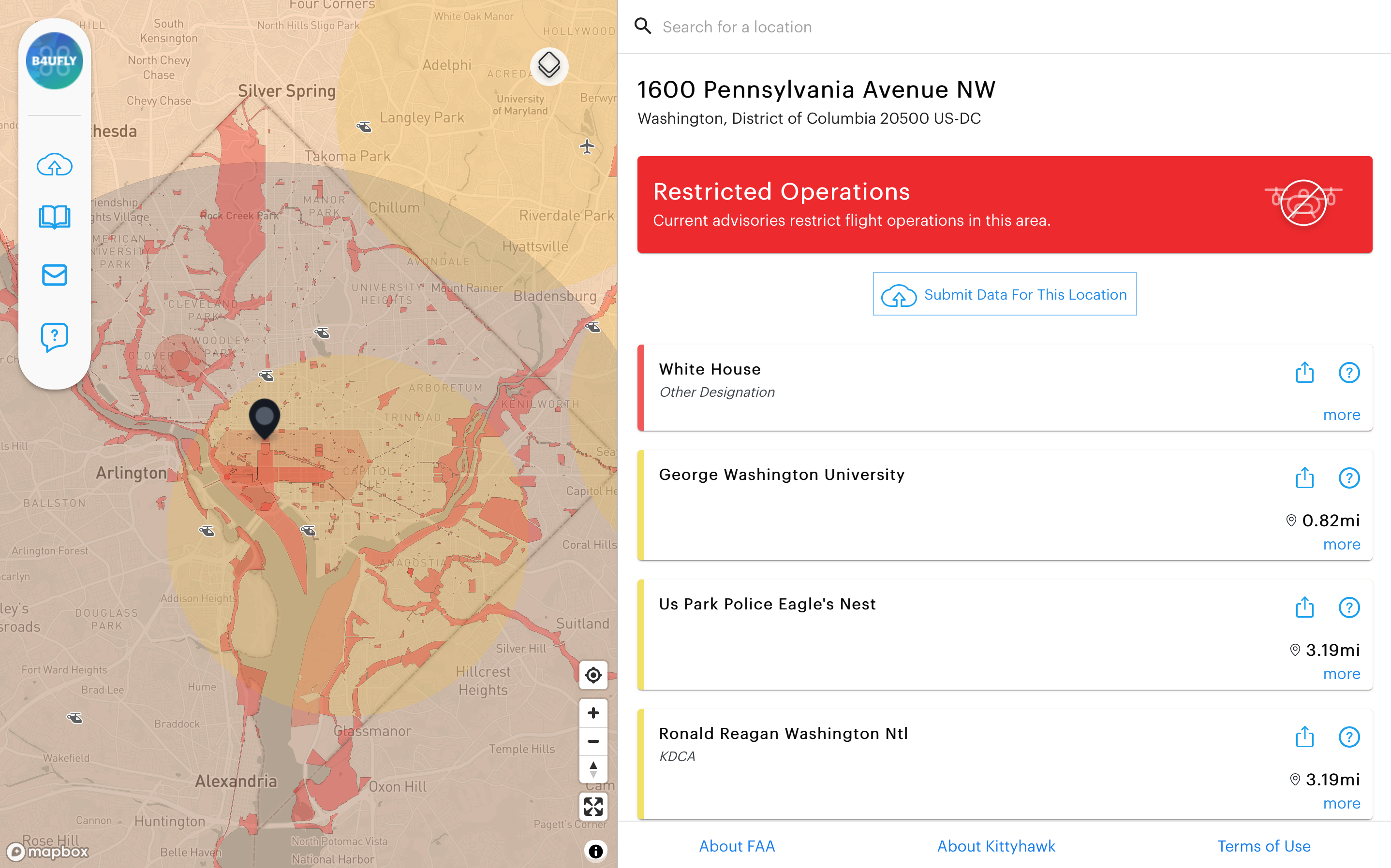 Airspace app B4UFLY now available via browser - DroneDJ