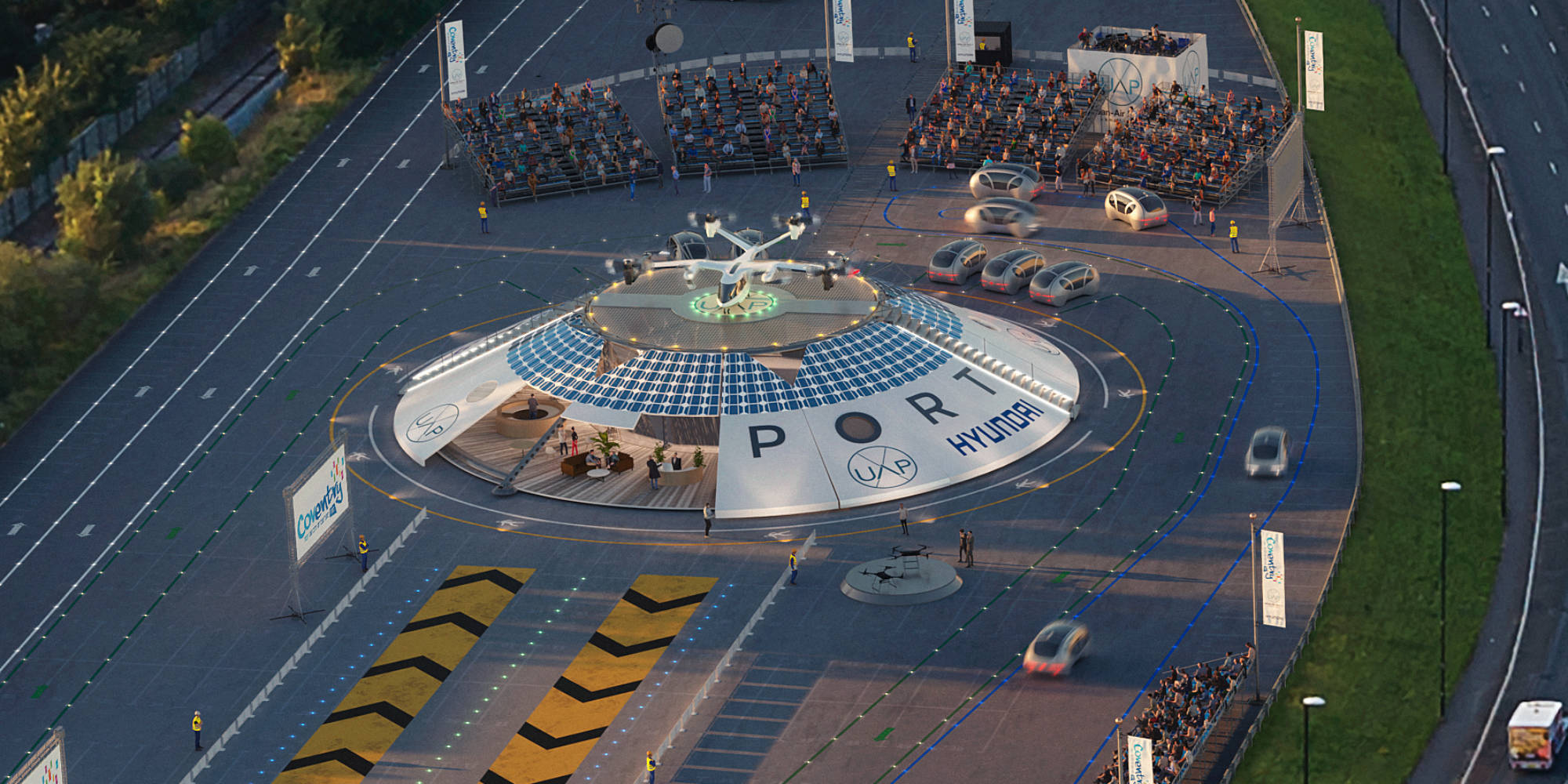 Urban-Air Port opens first functional eVTOL vertiport - DroneDJ