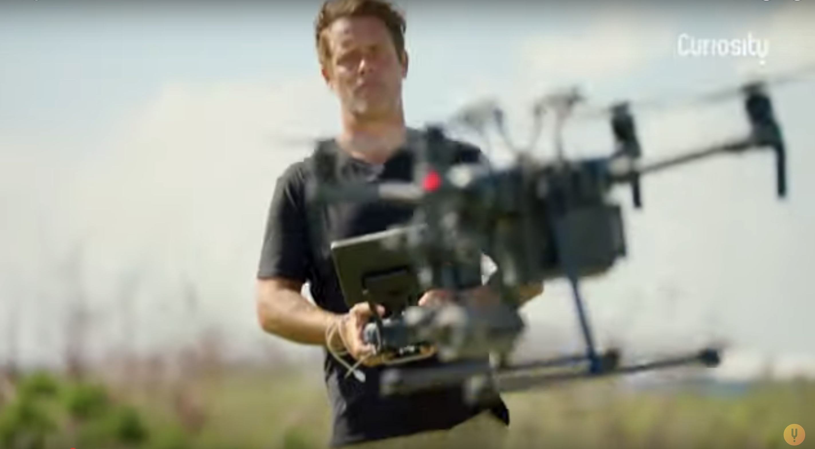 Huge-hearted droner's mission to rescue animal disaster victims