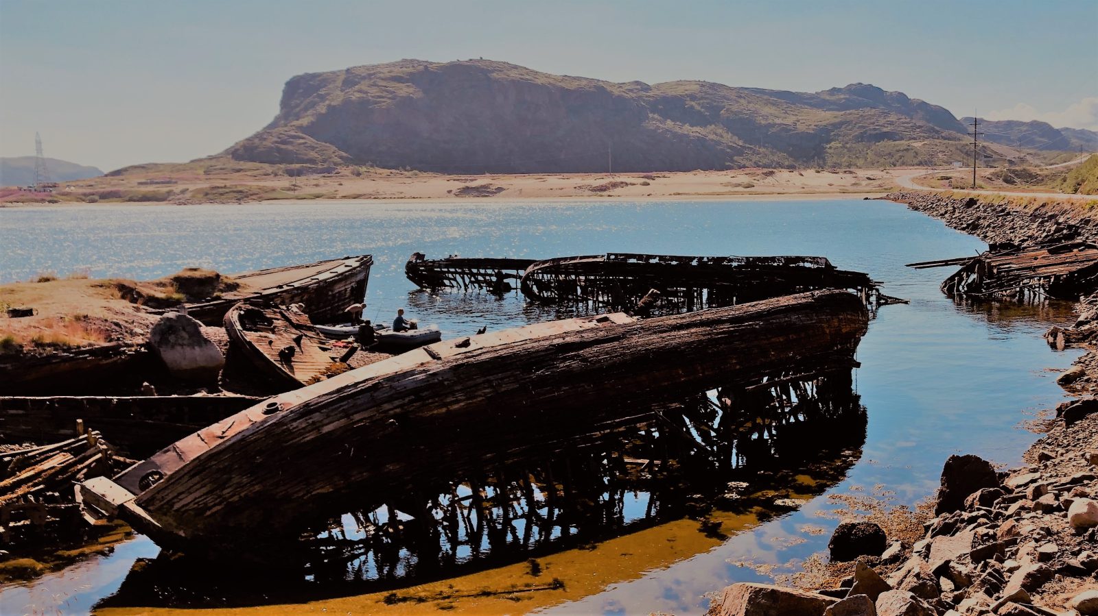 The most Instagrammed Russian village has a ship graveyard [see video]