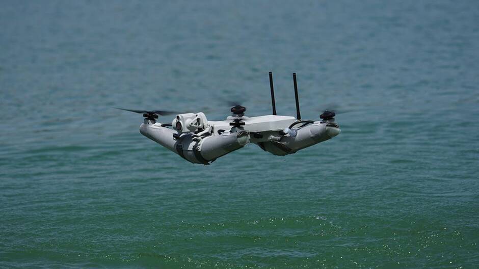 French partners develop water-launched naval UAV