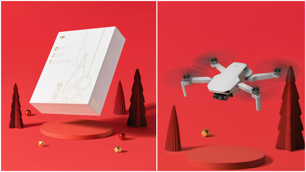 DJI's 2021 holiday deals include exclusive free gifts, weekly giveaways
