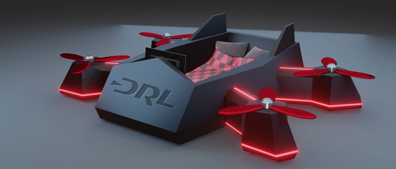 Would you sleep in this $25,000 drone bed?