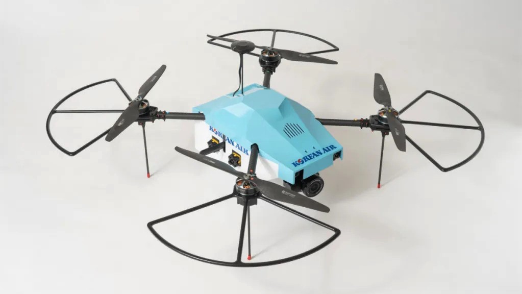 Korean Air trims aircraft inspection time by 60% with drone swarms