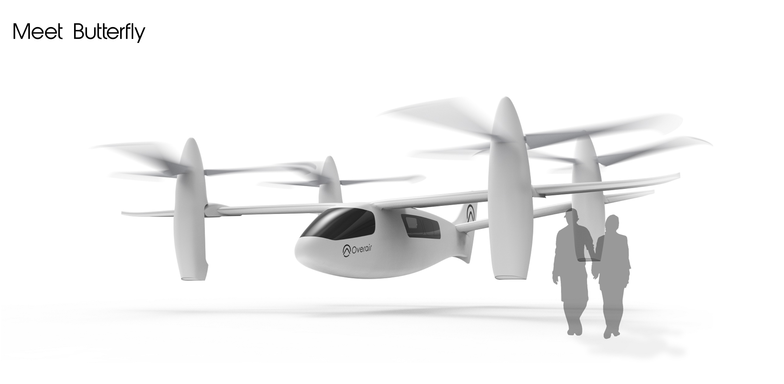 Overair tests its eVTOL large propeller propulsion prototype