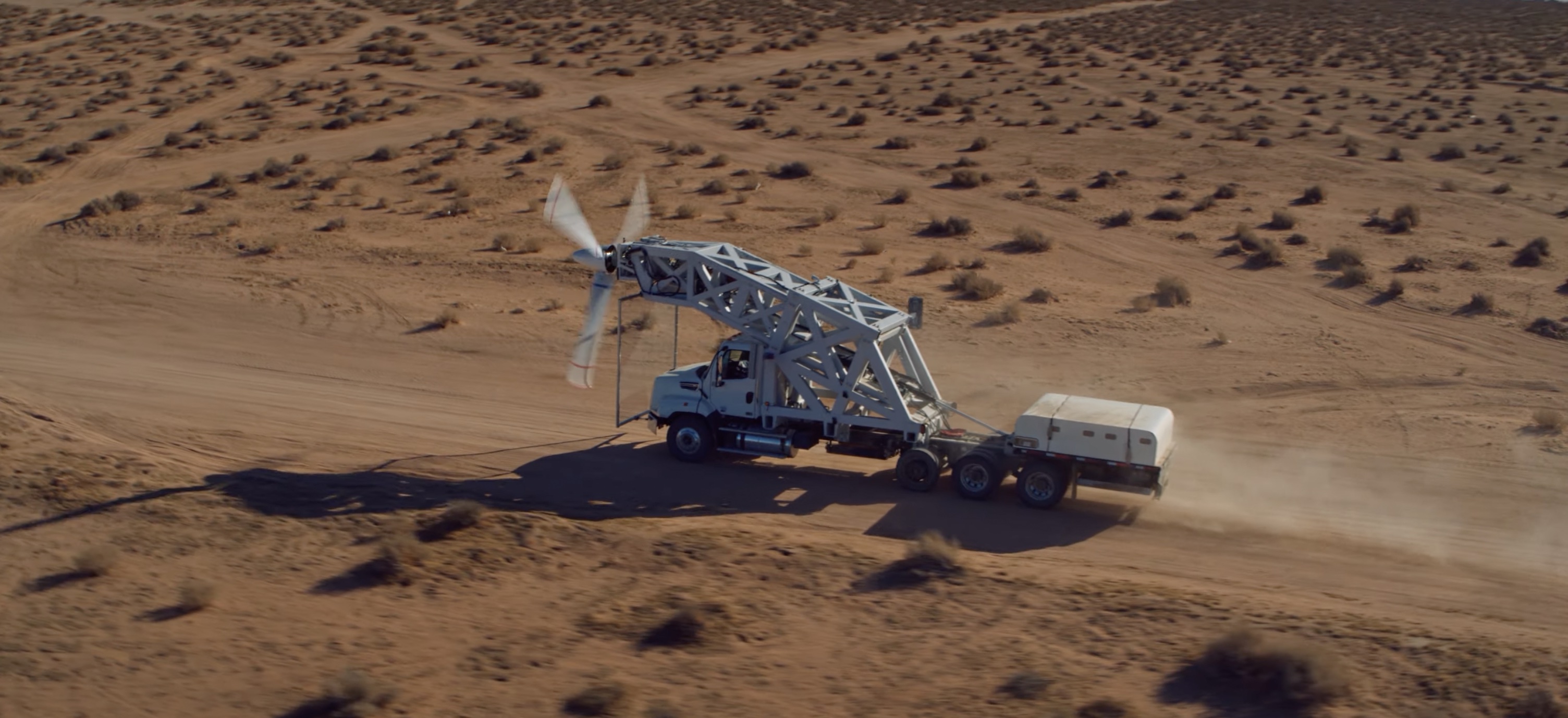 Overair tests its eVTOL large propeller propulsion prototype