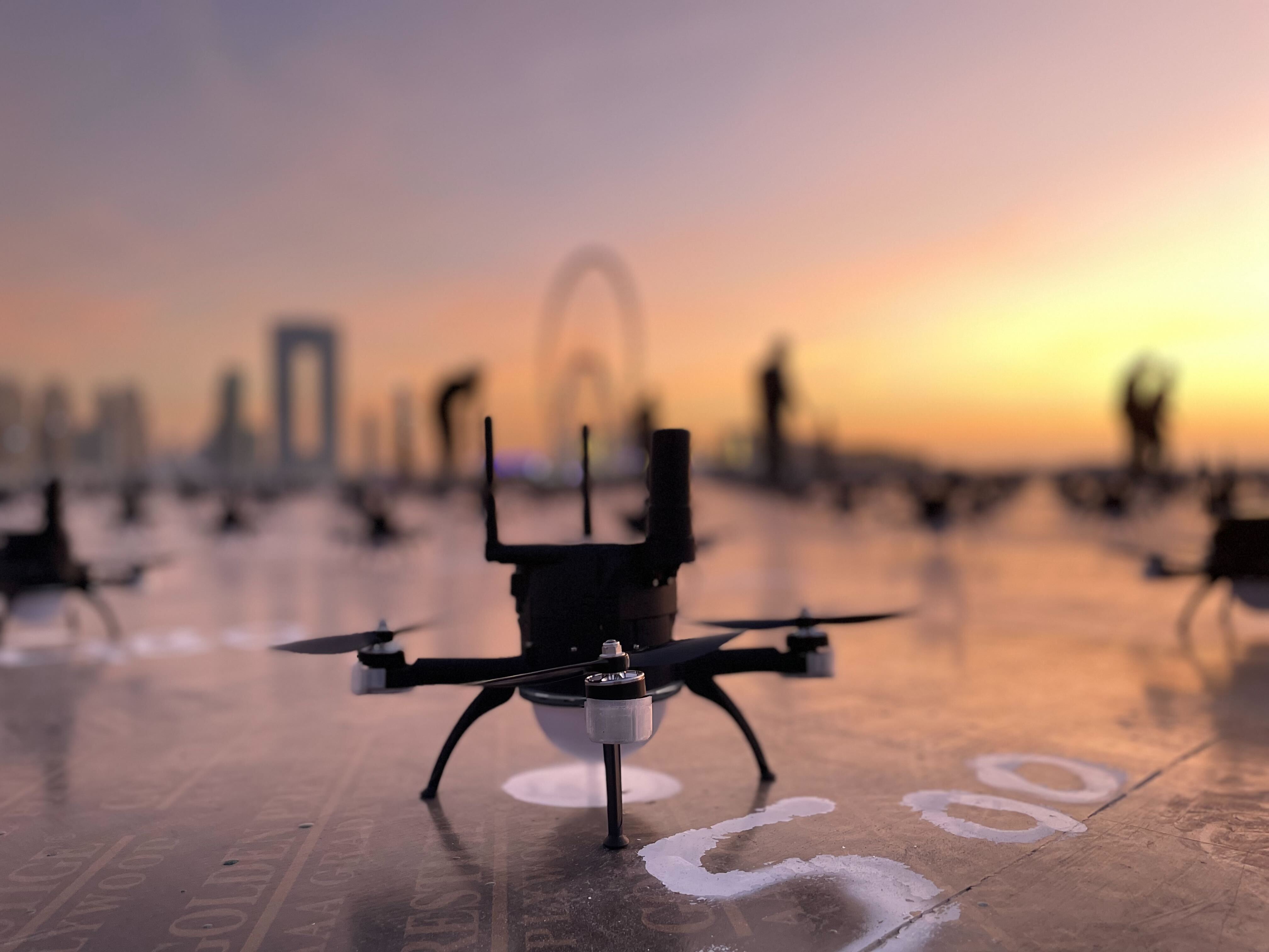 SKYMAGIC offers backstage view of its dazzling drone shows