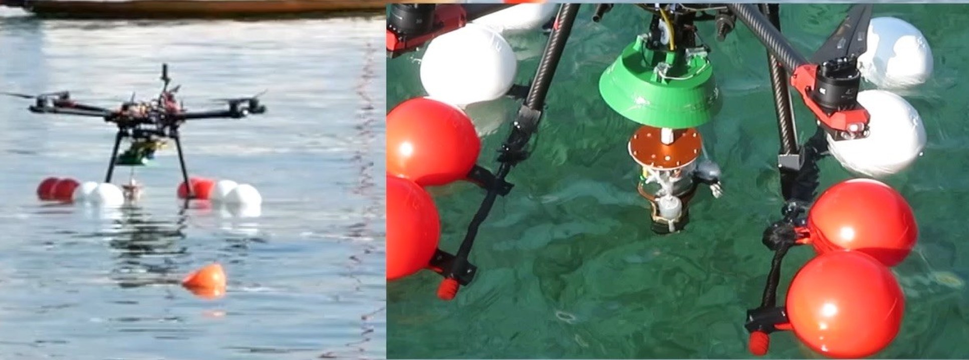 MEDUSA 'dual robot’ drone flies and dives to monitor water quality