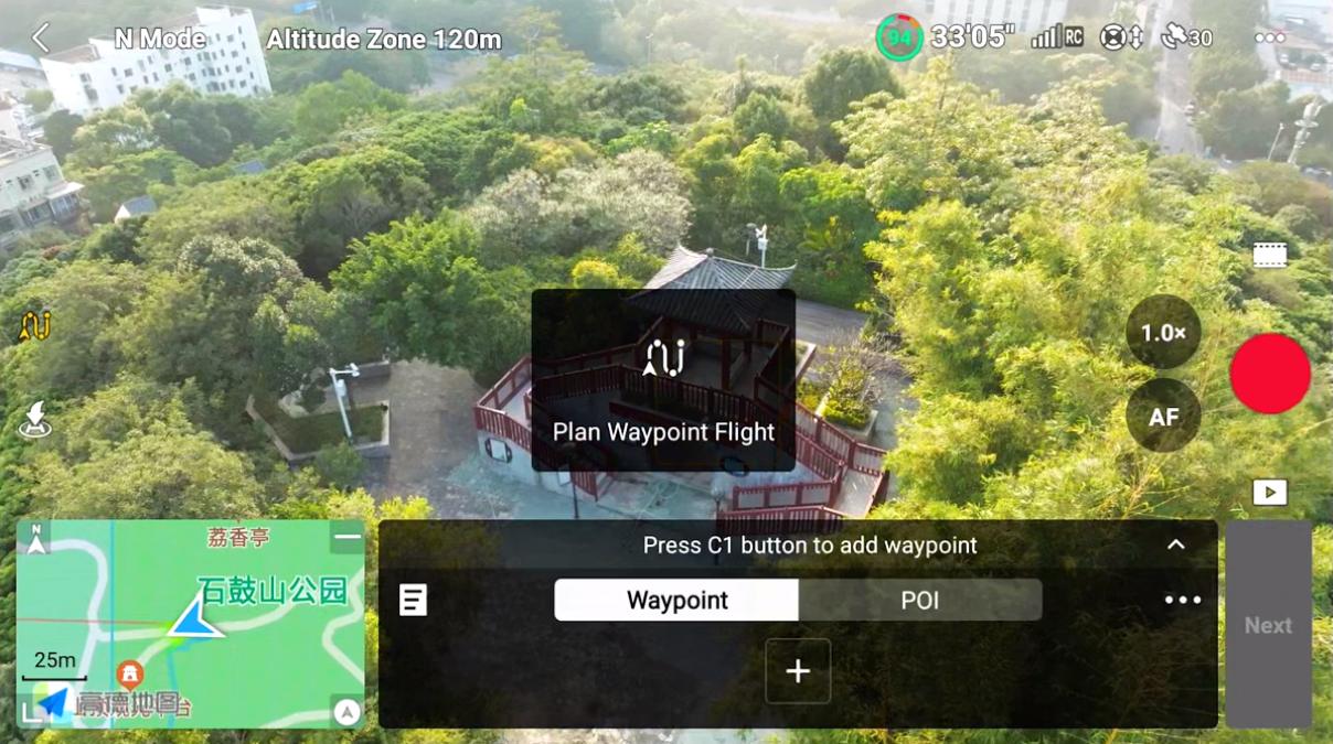 How your DJI drone can fly cinematic routes all by itself