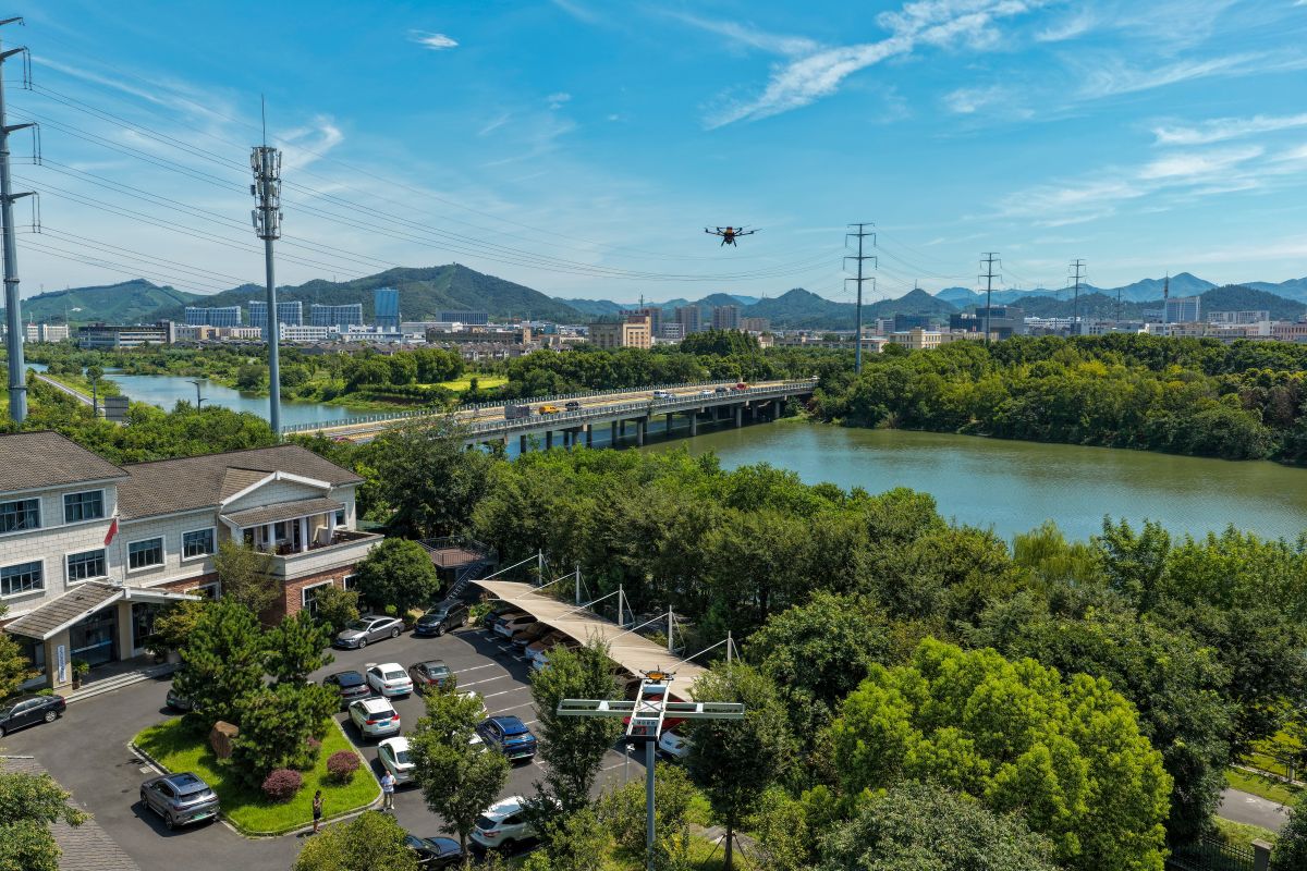 A US drone company is running a massive network in China